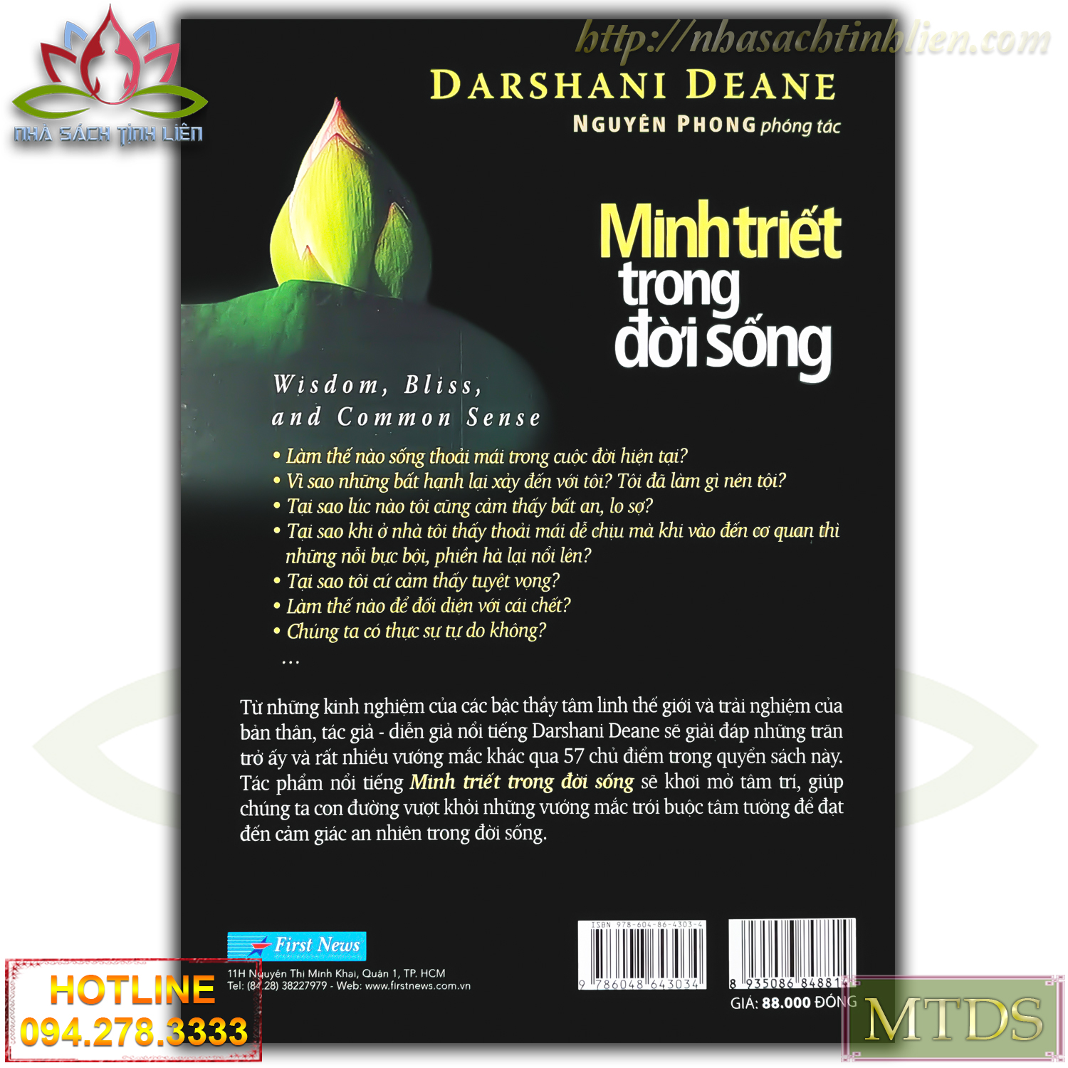 MINH TRIẾT TRONG ĐỜI SỐNG - DARSHANI DEANE